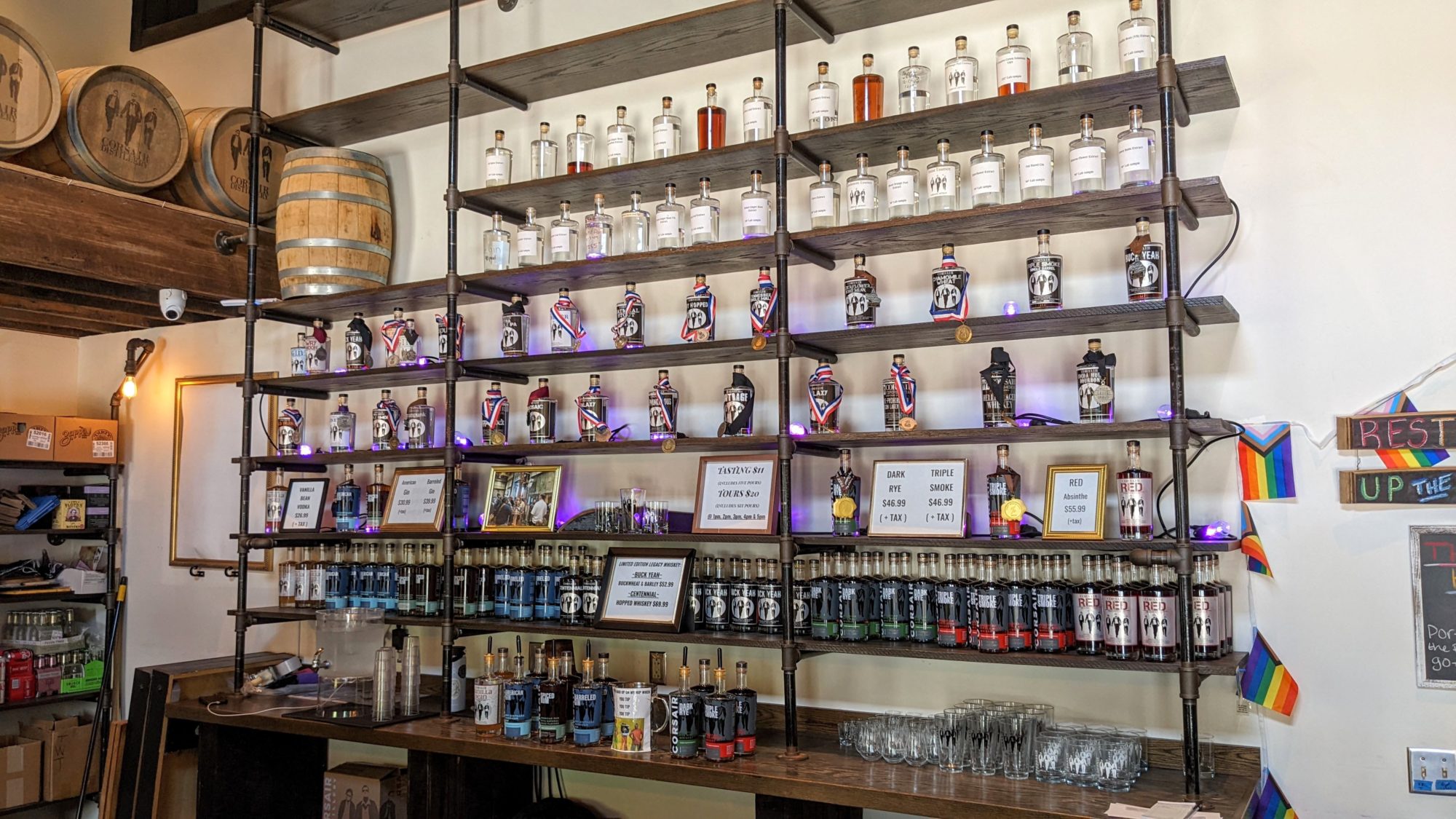 A tour of Corsair Distillery’s Headquarters - Wild Fermentations
